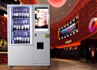 China Sparkling Wine champagne beer alcohol spirit  bottle olive oil combo Vending Machine with remote control for sale