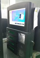 China Touch Cell Phone Charging Stations With LCD Advertising Player For Restaurant for sale