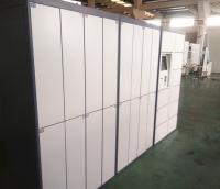 China 36 Doors Automatic Storage Luggage Lockers For Gym Swimming Pool Water Park with Steel Enclosure for sale