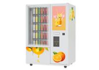China OEM ODM Mini Mart Vending Machine Sandwich Salad Orange Apple Cranberry Fruit Fresh Juice Vending Machine With Elevator for sale