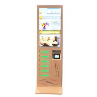 China Coin Operated Floor Stand Cell Phone Charging Machine Mobile Phone Charging Station with 43