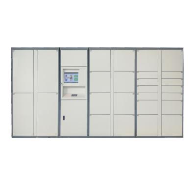 China Intelligent Electronic Barcode Parcel Delivery Lockers For Public With Cuatomized UI Language for sale