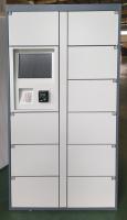 China 12 Door Airport Public Storage Locker For Luggage Deposit With Advertising Function for sale