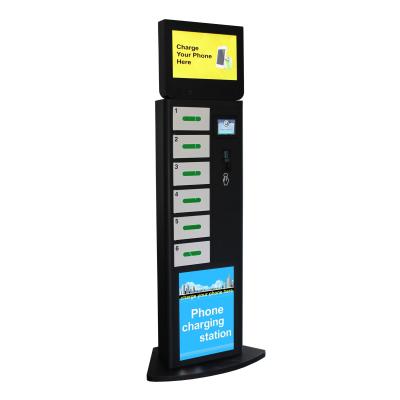 China Language Custom Free Cell Phone Charging Stations Restaurant Advertising for sale