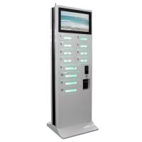 China Mobile Device cell phone Charging Tower station kisok Vending Machine with UV light for sale