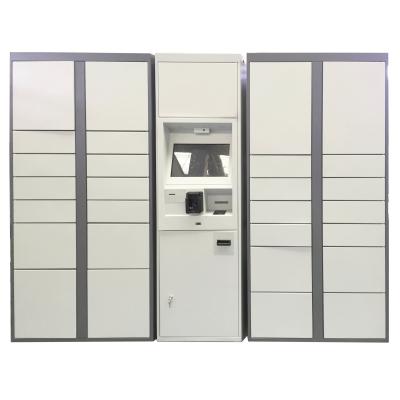 China Metal School Storage Train Station Airport Public Lockers With Smart Locks Credit Card Access for sale
