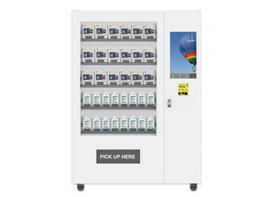 China Contactless 24 Hours Mask Vending Machine With Advertising Display for sale
