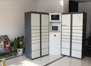 China Winnsen Steel Supermarket Luggage Lockers Customized Electronic Multi Door Size for sale
