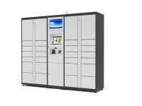China PIN Code Barcode Smart Luggage Lockers / High End Electronic Storage Airport Lockers for sale