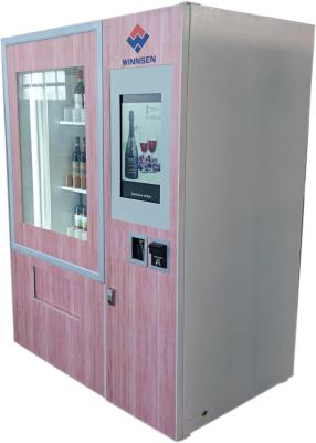 China Red Wine Automatic Vending Machine With 22