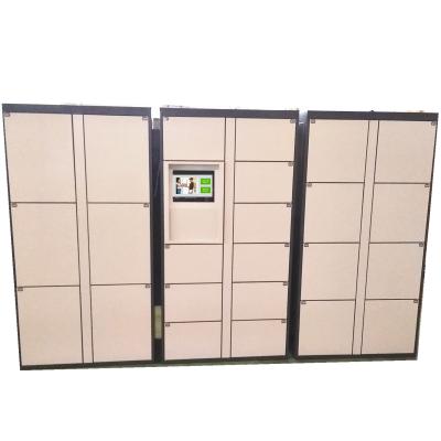 China Electronic Storage Airport Bus Station Lockers PIN Code Barcode Access for sale