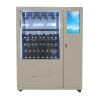 China Multi Languages Healthy Food Corn Vending Machine For Nutrition Salad / Cupcake for sale