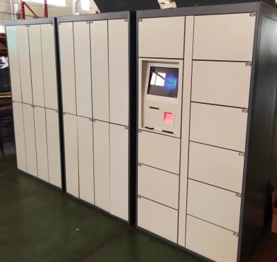 China RFID Card Laundry Locker With Remote Control And 32 Inch Touch Screen for sale