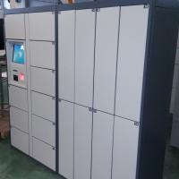 China Metal Gym Storage Clothes Locker , 9 Door Steel Changing Room Dress Locker for sale