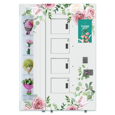 China Winnsen 19 Inch Flower Vending Machine With Large Showing Window for sale