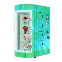 China Customized Lcd 19 Inch Flower Vending Machine With Large Display Window for sale