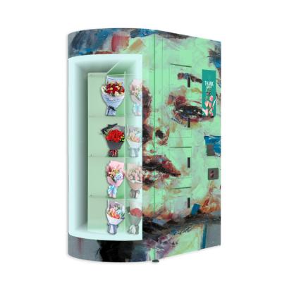China European Standard Led OEM 24 Hour Flower Vending Machines for Selling Rose for sale