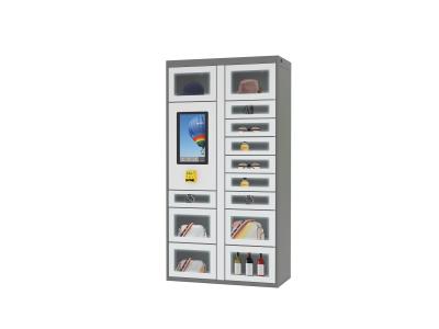 China Mini Vending Machine Alipay Acceptor Kiosk Locker Automatic 32 Inch Touch Screen for sale