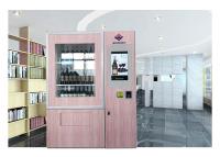China OEM / ODM Belt Conveyor Drink Beer Wine Vending Machine With Lift System for sale