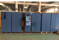 China Indoor Airport Bus Station Pin Code Luggage Lockers With Cell Phone Charging Function for sale