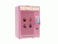 China Small Automated Cupcake Snack Vending Machine With Elevator Lift Touch Screen for sale