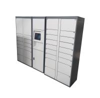 China Cashless Payment Luggage Storage Rental Locker Touch Screen Customizable Door Size for sale