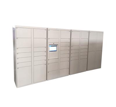 China Keyless Indoor Parcel Delivery Electronic Locker Digital Signage Office Building Apartment Use for sale