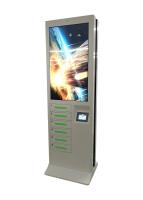 China Fast Charging WIFI Support White Color Universal Cell Phone Battery Charging Station High Security for sale