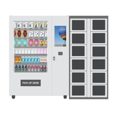China Automatic Food Vending Machine For Cupcake Breakfast Bread With Elevator Lift for sale