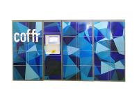 China Intelligent No Touch Electronic Luggage Storage Locker With Remote Control System for sale