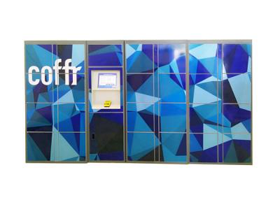 China Intelligent No Touch Electronic Luggage Storage Locker With Remote Control System for sale