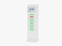 China Electric Type Mobile Phone Charging Station Signal Advertising Locker for sale