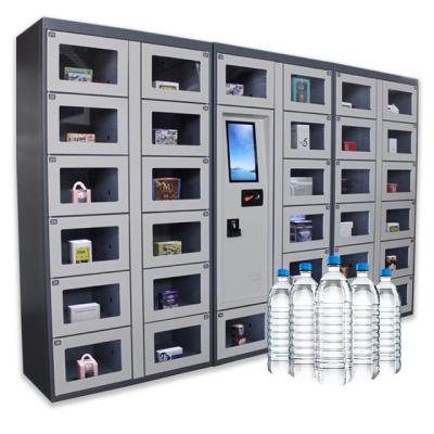 China Lubricant Mineral Water Gas Station Odm Vending Locker for sale
