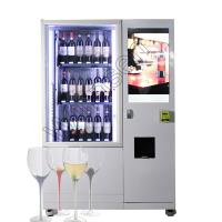 China Smart Multi Language Wine Vending Machine With Refrigerator Elevator for sale