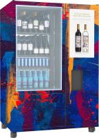 China Smart Red Wine Vending Machine With Security Camera for sale