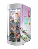 China Automatic Winnsen Flower Vending Machine Cooling Locker Smart for sale