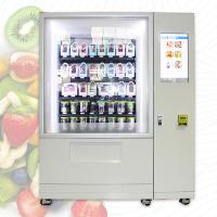 China Sandwich 32 Inch Corn Salad Vending Machine With Elevator Conveyor System for sale