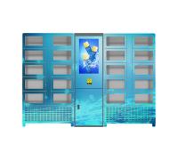 China Transparent Doors Machine Locker Different Payment Methods Access for sale