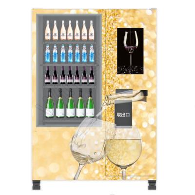 China Combo Android Wine Vending Machine With Card Payment for sale