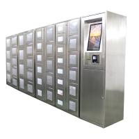 China France Stainless Steel Vending Lockers With Credit Card Reader for sale