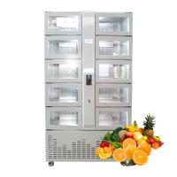 China ODM Refrigerated Cooling Locker Style Vending Machine For France for sale