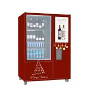 China Refrigerated Whisky Vending Machine Credit Card Payment Conveyor Belt System for sale