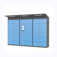 China Supermarket Bar Code Unlock Parcel Luggage Deposit Locker for sale