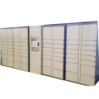 China Supermarket Bar Code Unlock Parcel Luggage Deposit Locker for sale