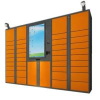 China Supermarket Bar Code Unlock Parcel Luggage Deposit Locker for sale