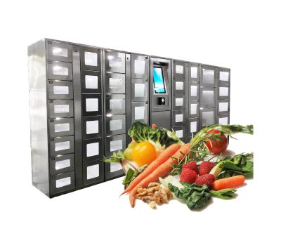 China 240V Multi UI Vending Locker Machine Remote Control For Fresh Vegetable Fruits for sale