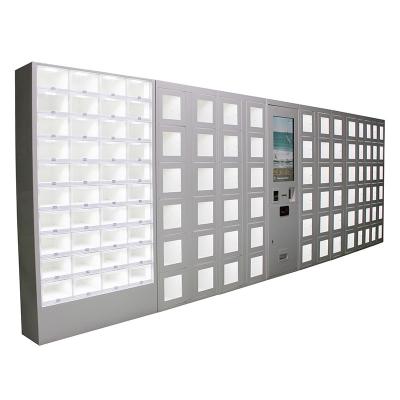 China Intelligent Vending Locker Vegetables Eggs With Remote Manage System Touch Screen for sale