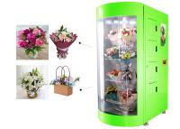 China Indoor Outdoor Use High-end Intelligent Flower Vending Machine with Transparent Glass Window and Remote Control for sale