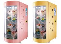 China High-End Flower Vending Machine for Selling Bouquets with Transparent Glass Window and Cooling System Smart Vending for sale