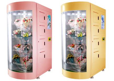 China High-End Flower Vending Machine for Selling Bouquets with Transparent Glass Window and Cooling System Smart Vending for sale